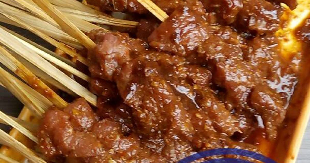 695 resep sate sapi enak dan sederhana - Cookpad