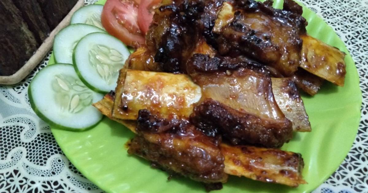 467 resep iga sapi bakar enak dan sederhana - Cookpad