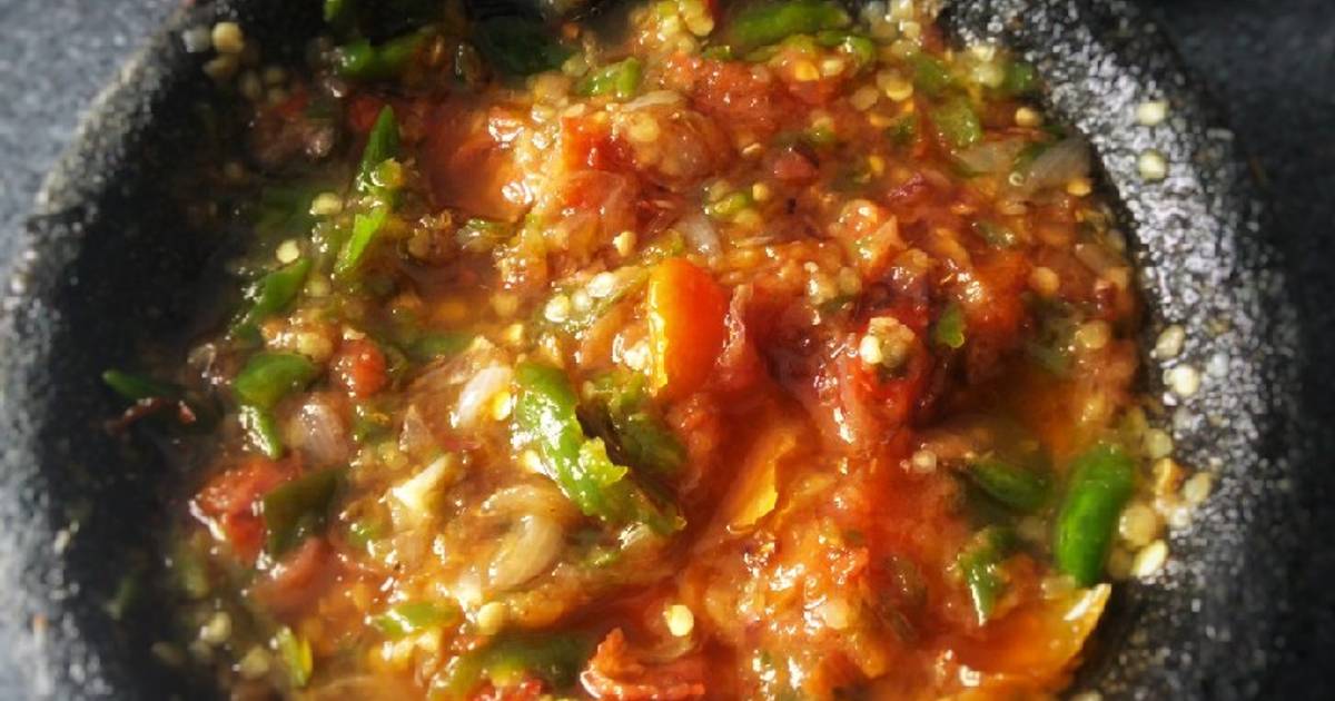 147 resep sambal pecak enak dan sederhana - Cookpad