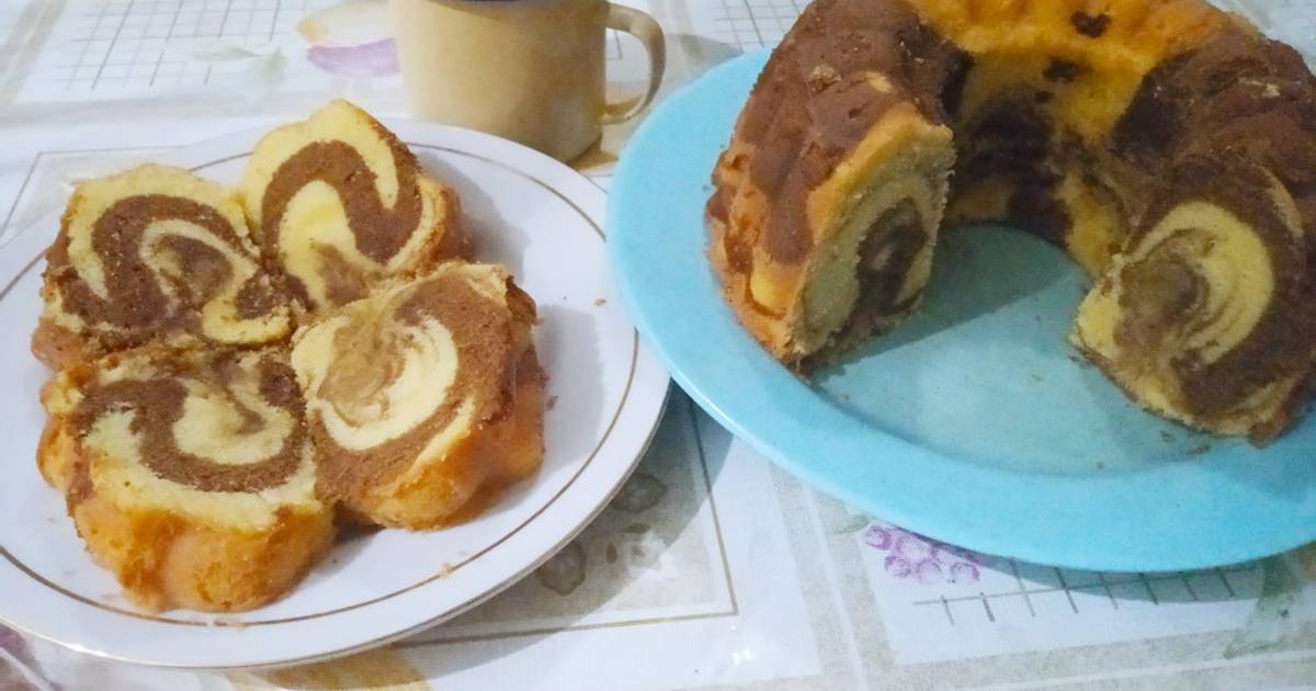 932 resep bolu marmer enak dan sederhana - Cookpad