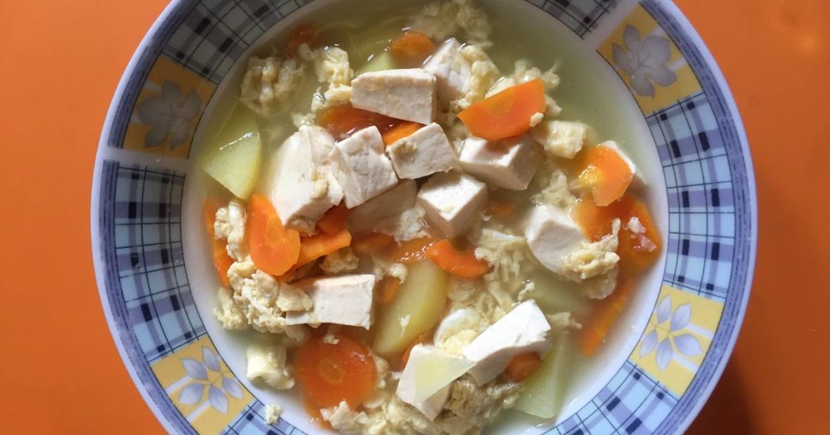 333 resep sup tahu telur enak dan sederhana - Cookpad
