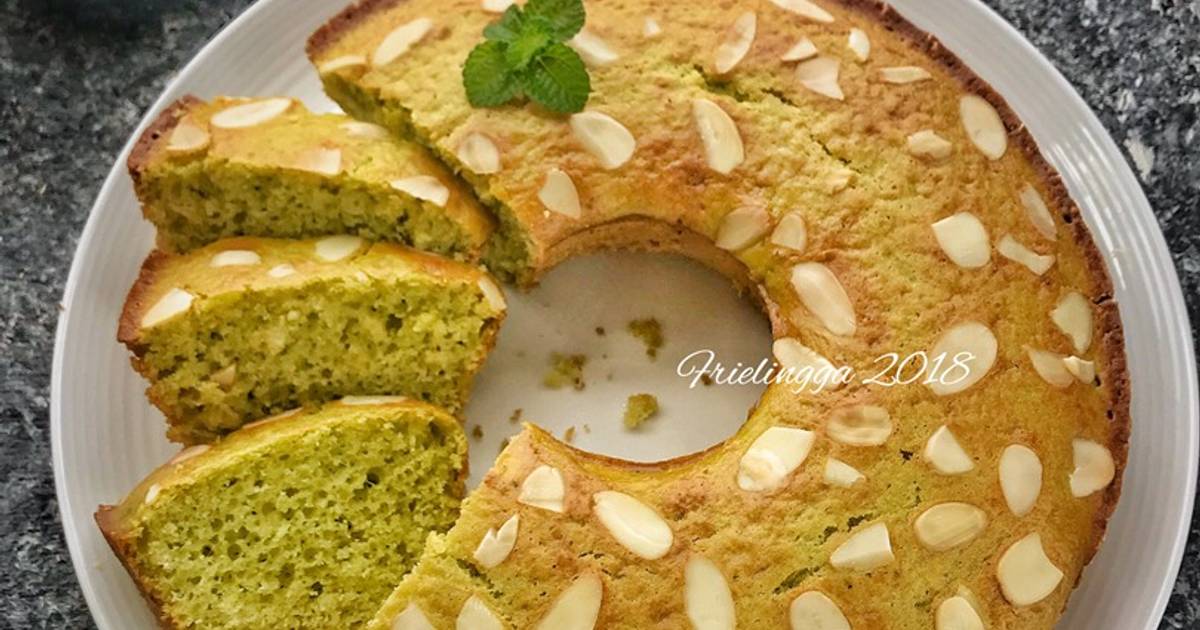 Resep Kue bluder pandan, 2 telur, ga ribet oleh Frielingga Sit - Cookpad