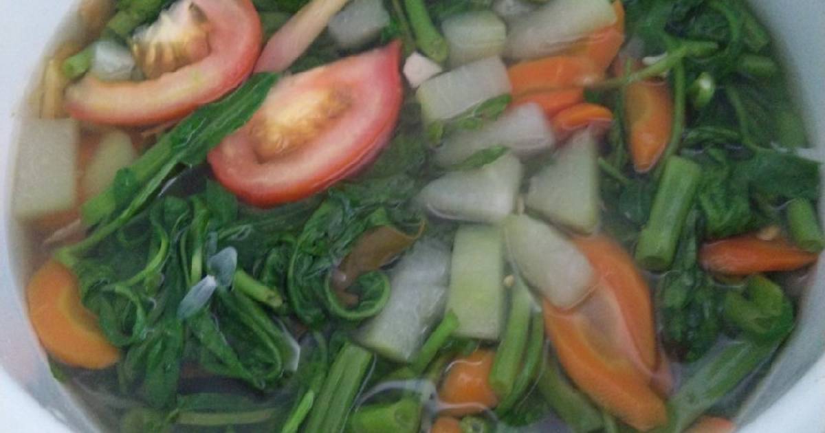 94 resep sayur bening kangkung enak dan sederhana - Cookpad