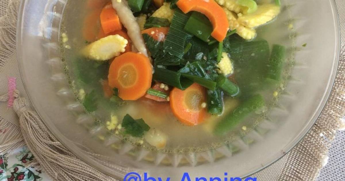 11.543 resep soup sayur enak dan sederhana - Cookpad