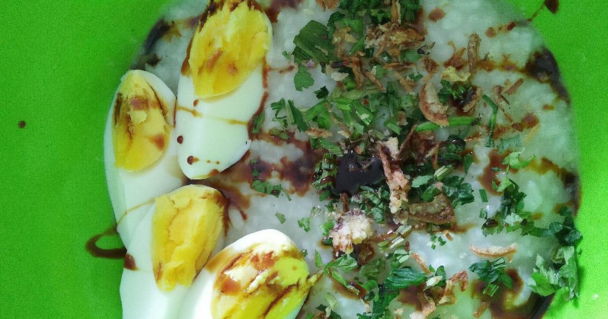 596 resep bubur telur enak dan sederhana - Cookpad