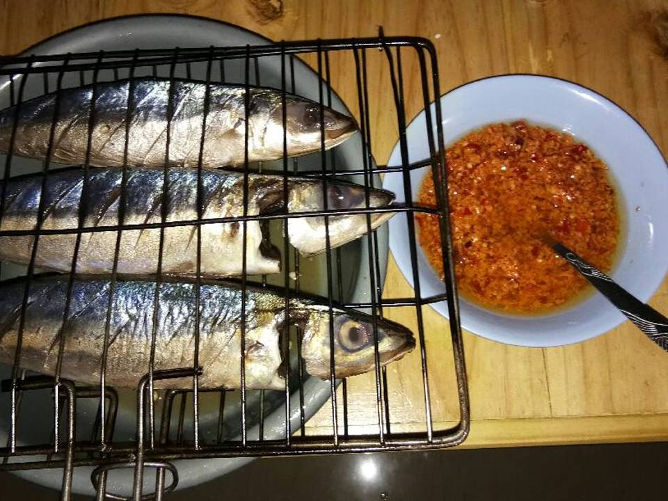 Ikan Lajang Bakar Rica