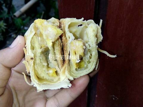 Resep Bolen Pisang Keju oleh tutysetiawan - Cookpad