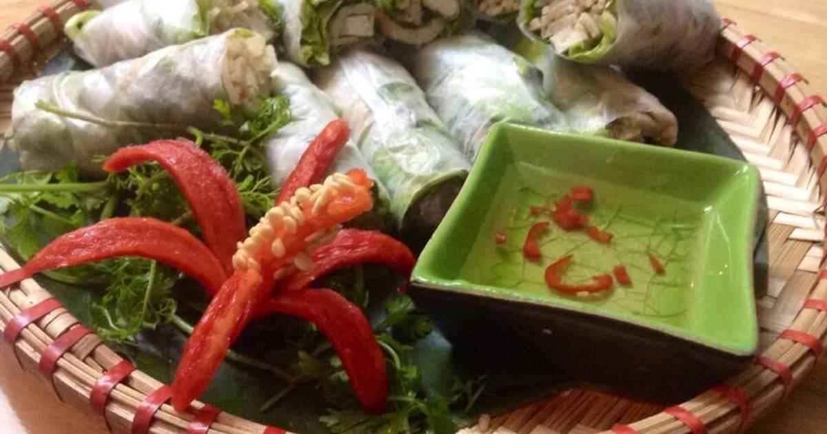 Món nem chay: 45 cách làm tại nhà đơn giản ngon miệng - Cookpad