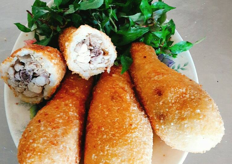 Cách Làm Món Đùi gà bó xôi chiên giòn của Huyen le Tran - Cookpad