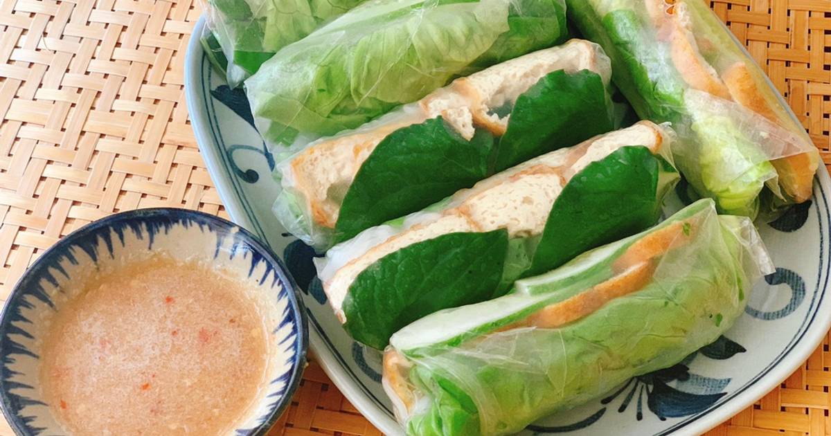 Món cuốn chay: 81 cách làm tại nhà đơn giản ngon miệng - Cookpad