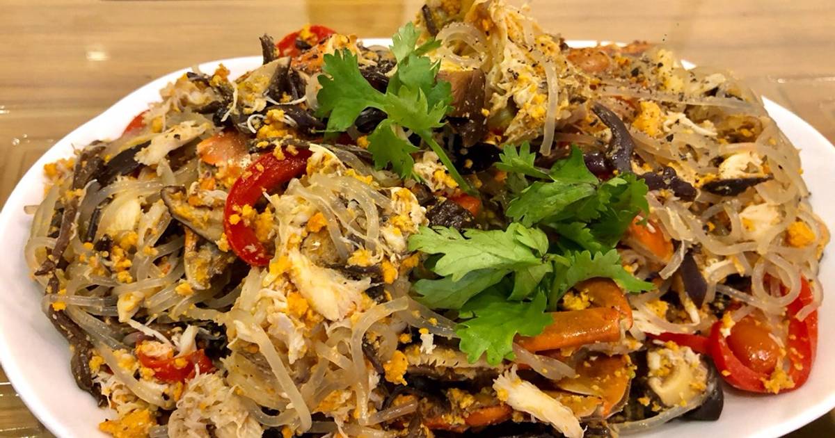 Món miến xào cua: 13 cách làm tại nhà đơn giản ngon miệng - Cookpad