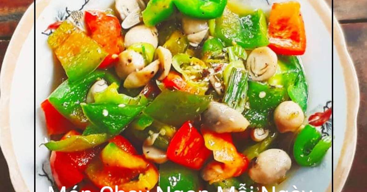 Món ớt chuông: 379 cách làm tại nhà đơn giản ngon miệng - Cookpad