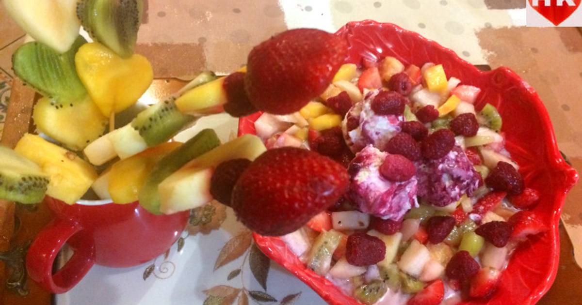 طريقة عمل آيس كريم التوت - 14 وصفة آيس كريم التوت سهلة وسريعة - كوكباد