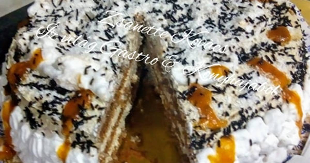 Torta krém recept - 21 recept - Cookpad receptek