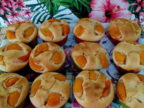 Barackos muffin | Erika receptje - Cookpad receptek