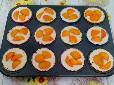 Barackos muffin | Erika receptje - Cookpad receptek