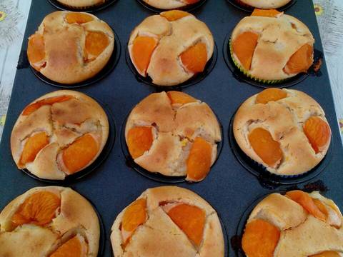 Barackos muffin | Erika receptje - Cookpad receptek