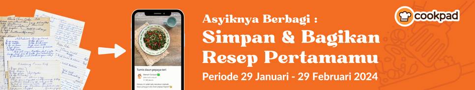Cookpad - Tempat No. 1 cari & simpan resep masakan sehari-hari