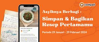 Cookpad - Tempat No. 1 cari & simpan resep masakan sehari-hari