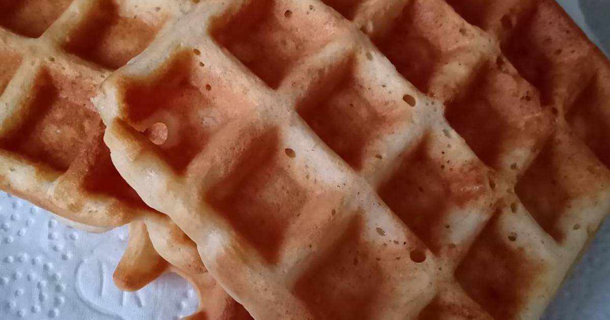 Waffle relleno - 44 recetas caseras- Cookpad