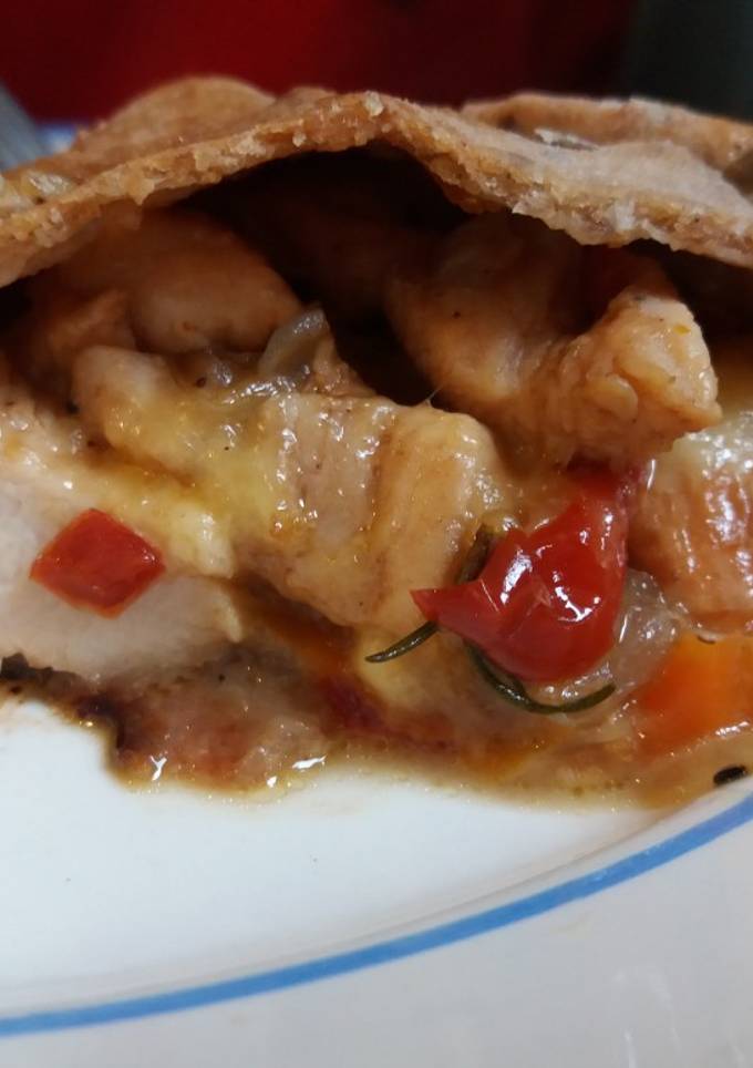 Calzón de pollo Receta de Florencia Bernardez- Cookpad