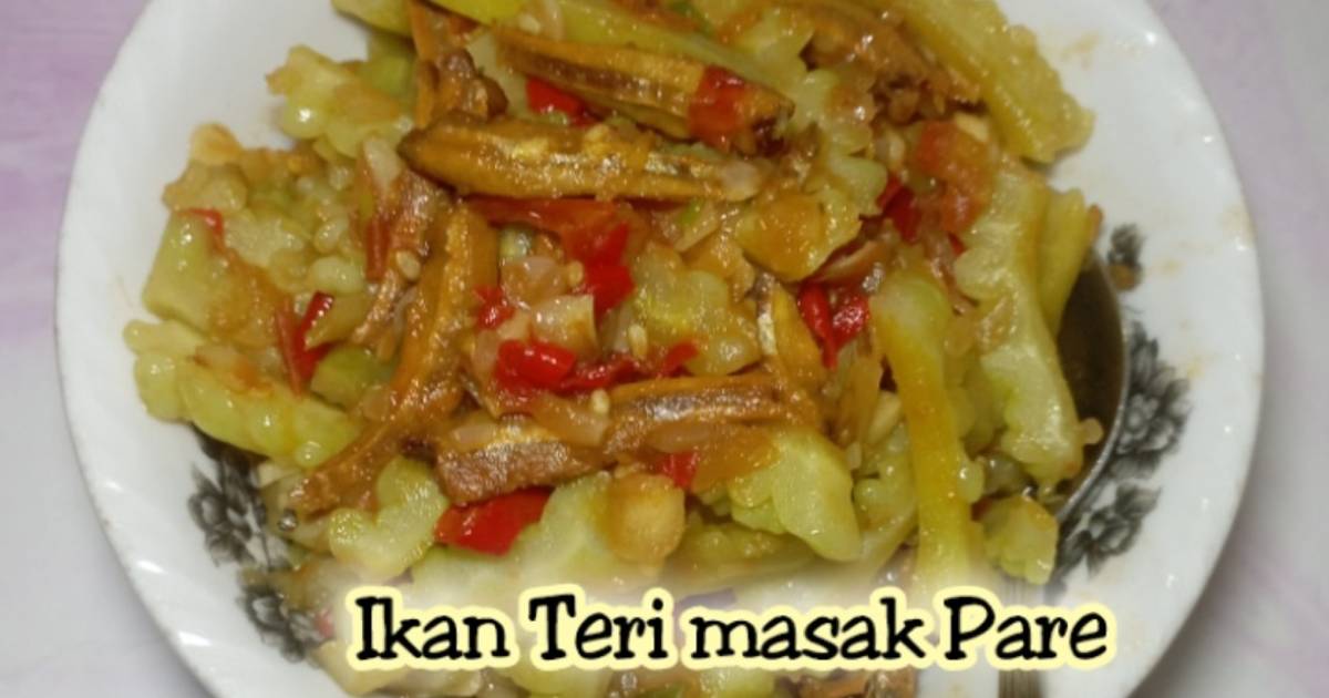 Resep Ikan teri masak pare oleh Yulys_Kitchen - Cookpad