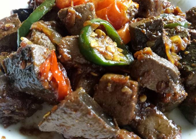 Resep Sate goreng hati sapi oleh Dapur Renkganis - Cookpad