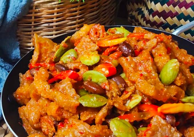 Resep Sambal Goreng Krecek Kering oleh Bunda Pashalenko - Cookpad