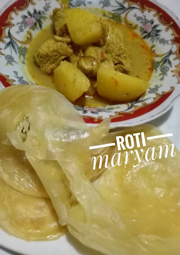 Resep Roti maryam/canai (the best) oleh putrikurnia - Cookpad