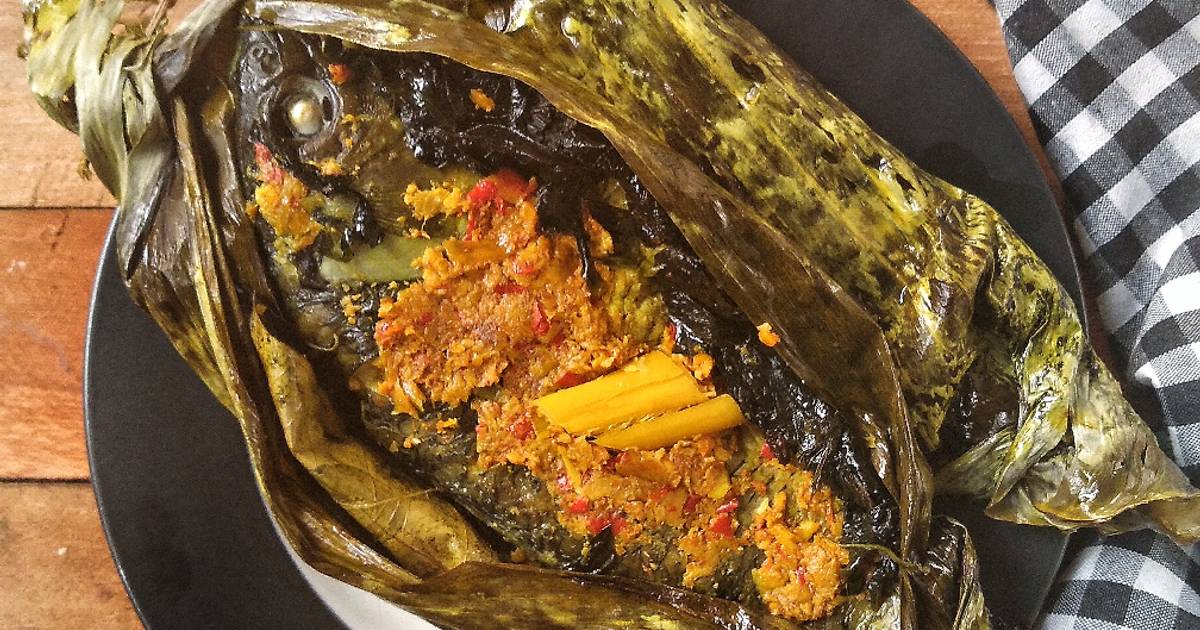 Resep Pepes Ikan Mas Duri Lunak oleh SiRa_UmmuTsa - Cookpad