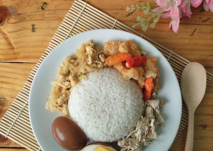 Resep Nasi Ayam Semarang oleh SiRa_UmmuTsa - Cookpad