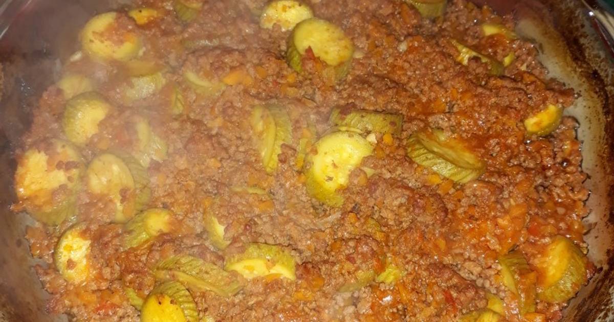 طريقة عمل طاجن الكوسا باللحمة المفرومة على اصولها بطريقة سهلة وسريعة من ...