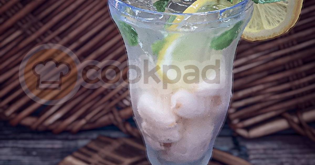 Resipi Air Soda Lemon Laici oleh Aznie Khasri - Cookpad