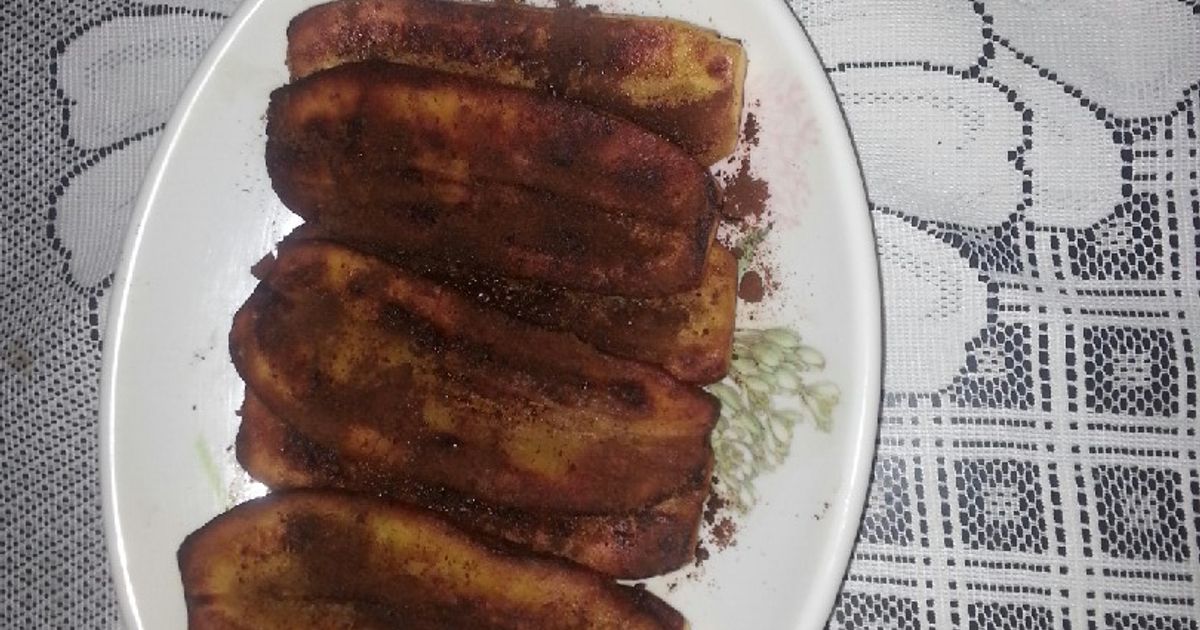 Resep Pisang Bakar Milo Tabur oleh Eunice Zanna - Cookpad