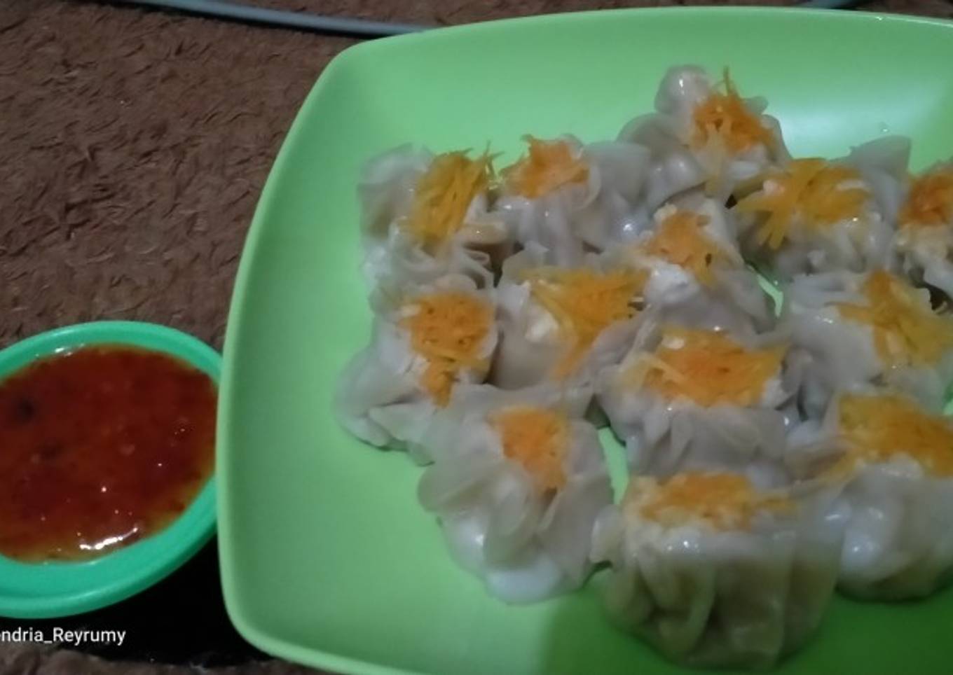 Langkah Mudah untuk Membuat Dimsum ayam wortel ala kadarnya Anti Gagal ...