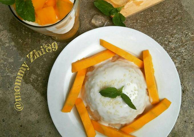 Resep Mango Sticky Rice oleh Welly Herlina - Cookpad