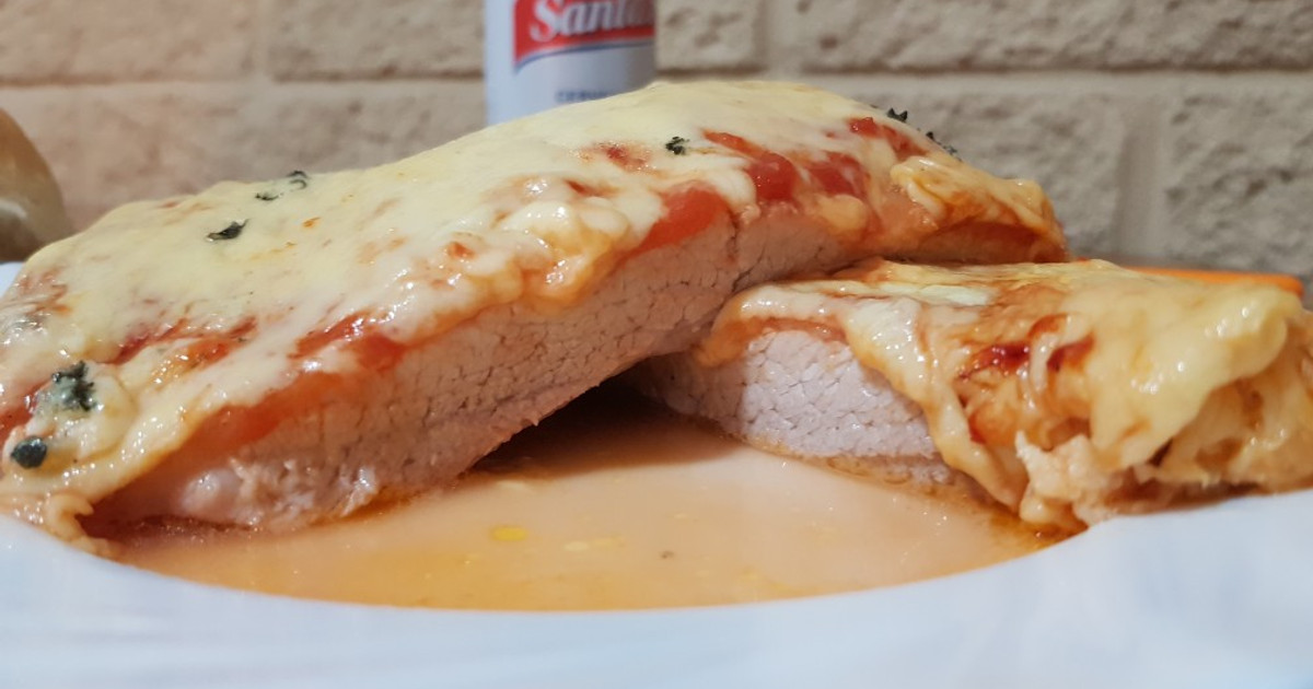 Churrasquito De Cerdo (Brayola) Al Roquefort ¡Al Horno! Receta de Sweet ...