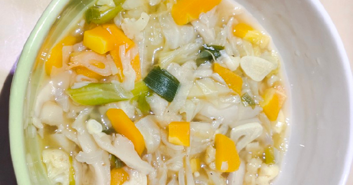 31 resep sop sawi putih jamur tiram enak dan mudah - Cookpad