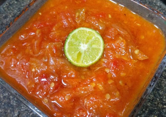 Resep Sambal tomat oleh Dapurr Emma - Cookpad