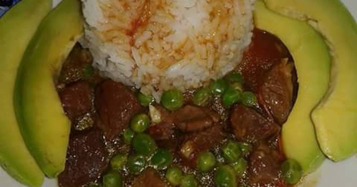 Rice n beef stew #myricedishcontest Recipe by Valarie Muthoni - Cookpad