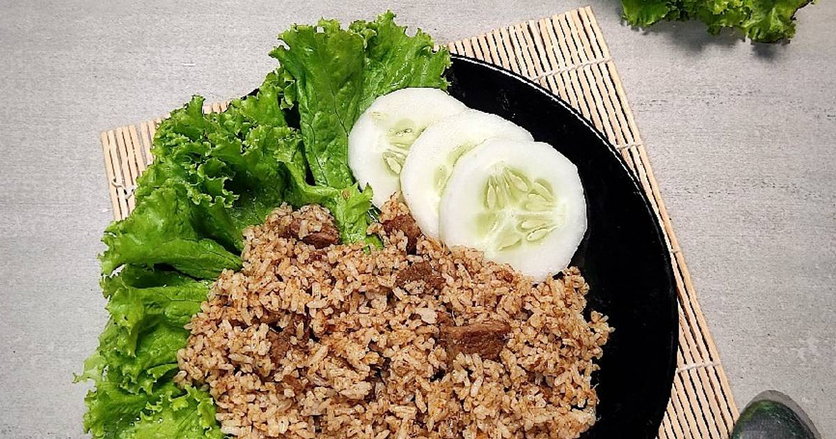 Resep Nasi goreng rendang oleh Nyanyah - Cookpad