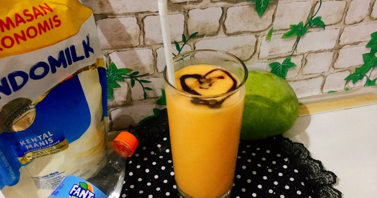 Resep Mangga susu soda oleh ira.pricillia - Cookpad