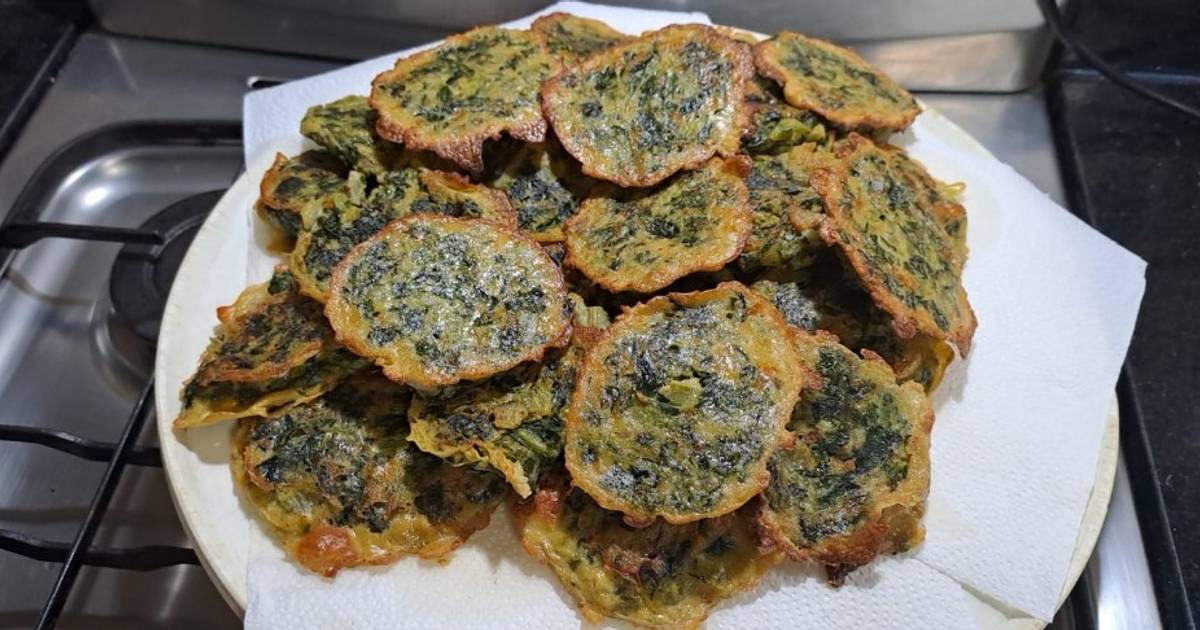 Buñuelos de acelga faciles - 32 recetas caseras- Cookpad