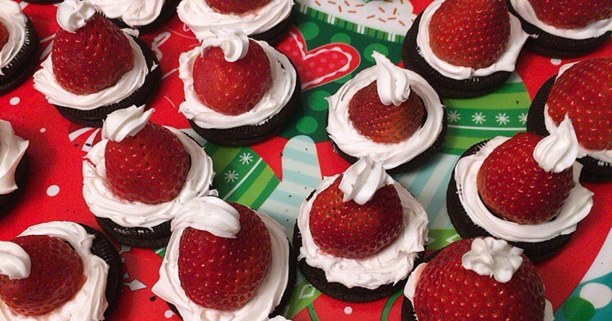 Santa Hats Recipe By 🌈Ninja Momma Kitchen🌈