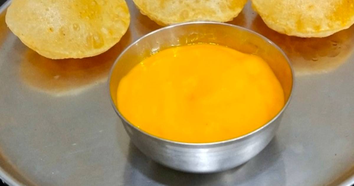 Aam Ras Puri Recipe by Juhi Sewani 💕 - Cookpad