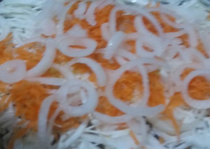 Ensalada de repollo con zanahoria Receta de Maria José González- Cookpad