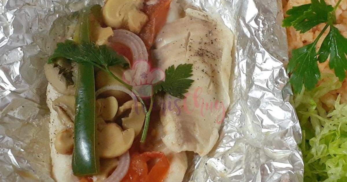 Pescado empapelado Receta de Weris Chuy - Cookpad