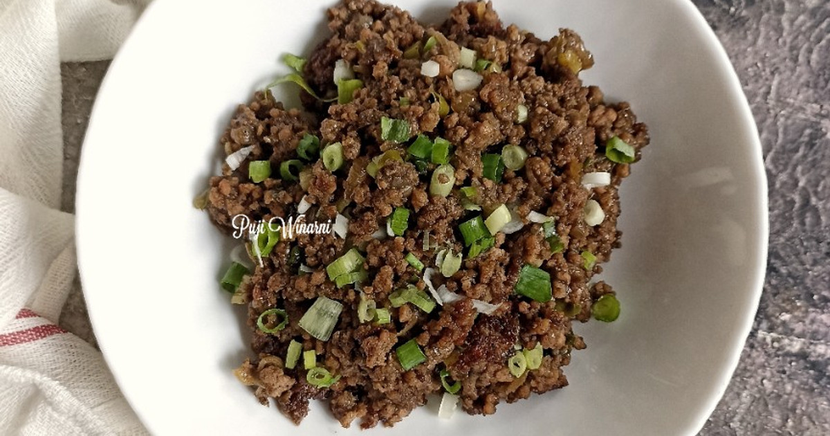 Resep Daging Sapi Cincang Untuk Isi Roti Goreng oleh Puji Winarni - Cookpad