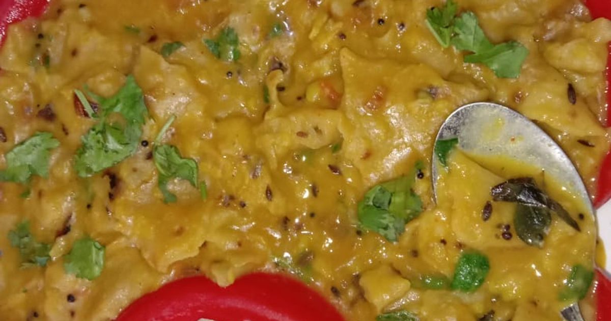 दाल ढोकली (Dal Dhokali Recipe In Hindi) रेसिपी बनाने की विधि in Hindi ...