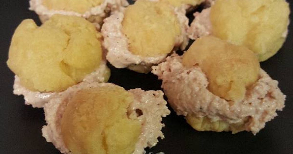 Deviled Ham Puffs Recipe by Stephanie Goldman